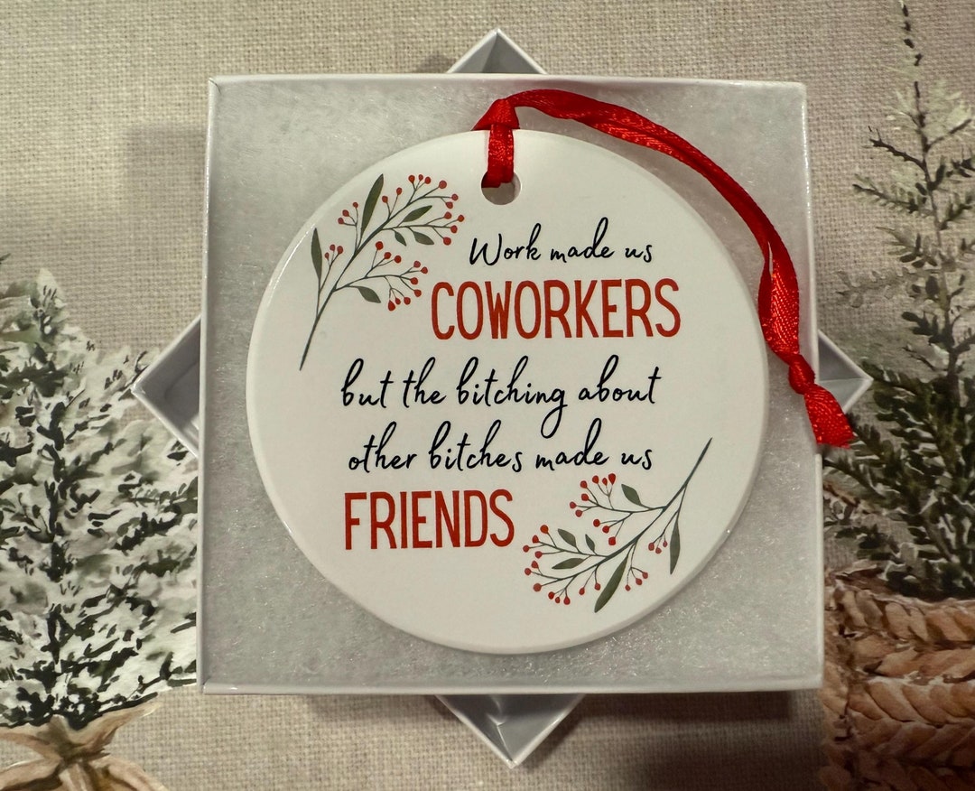 Coworker Gift | Job Made Us Coworkers | Inappropriate Conversations ...