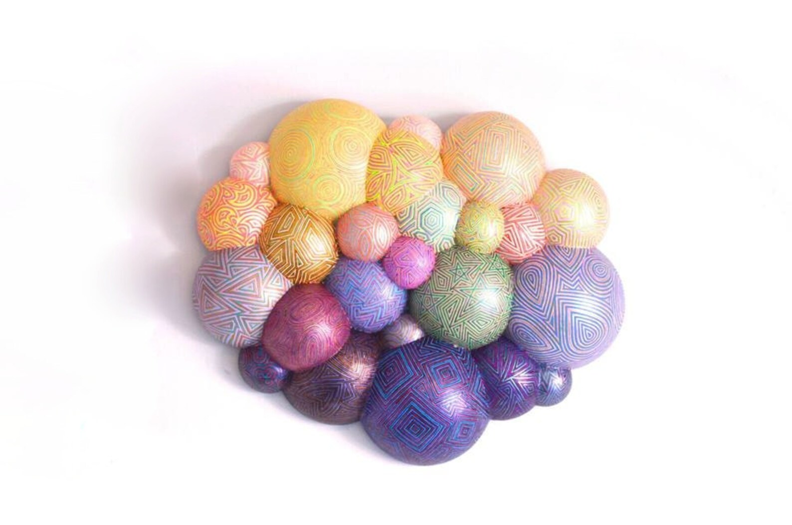 Nucleus, Sculpture, 3D Art, Ball Art, Pattern Art, Visual Art,home ...