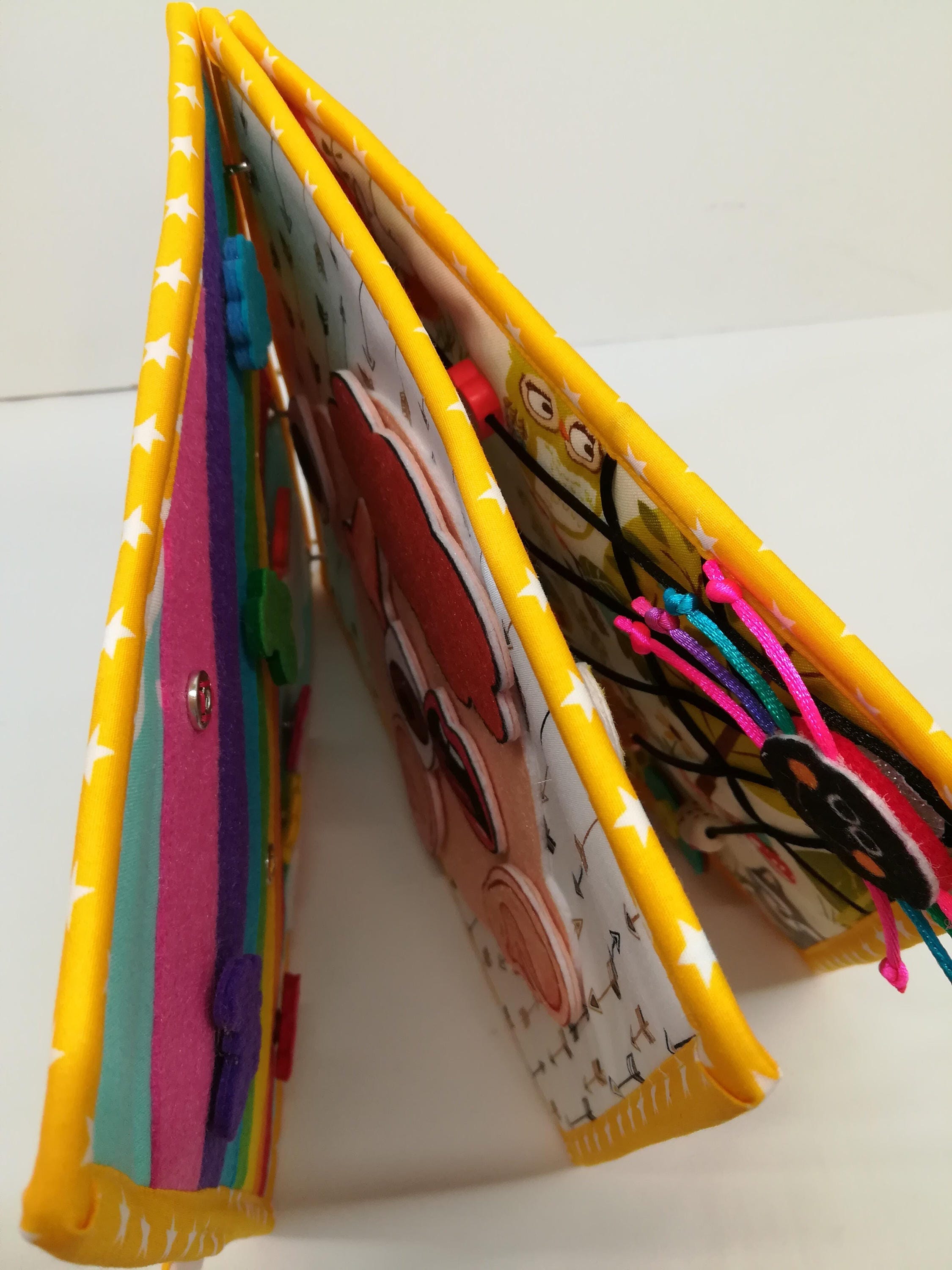 Four Page Quiet Book - Etsy