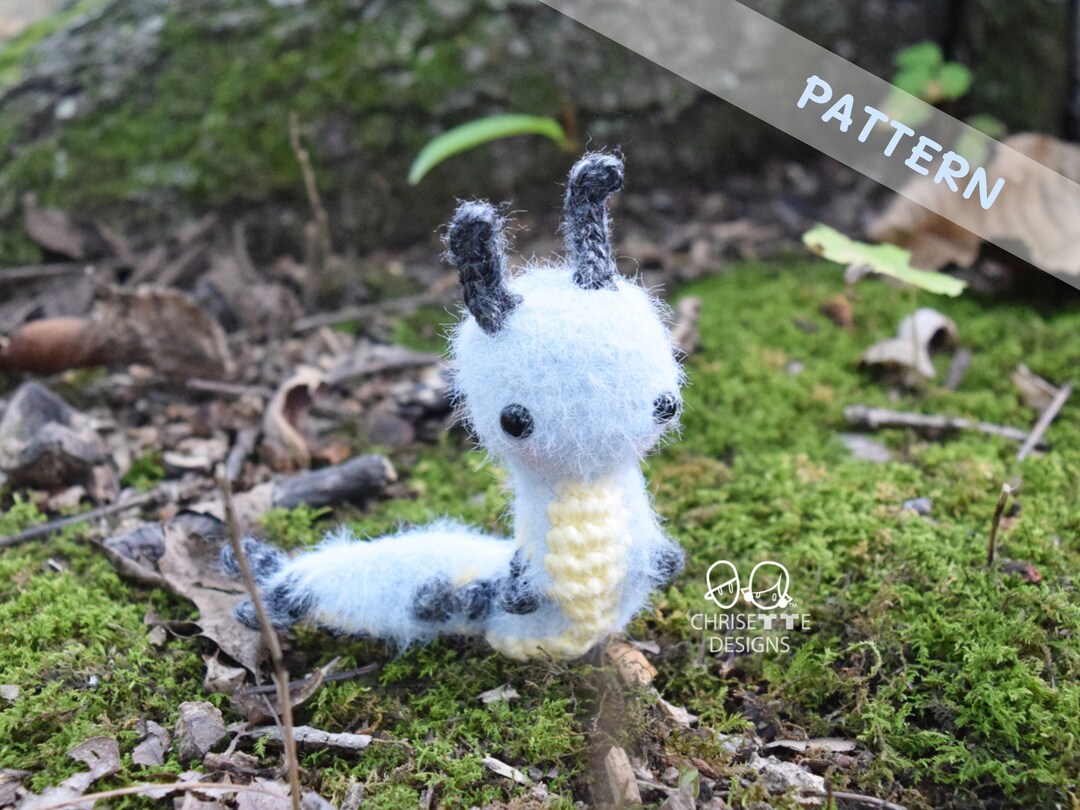 Whimsical Caterpillar Doll Crochet Pattern, Kat, Posable Amigurumi Grub ...