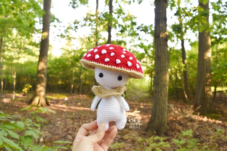 Crochet Mushroom Doll PATTERN Prince KINOKO Interactive - Etsy