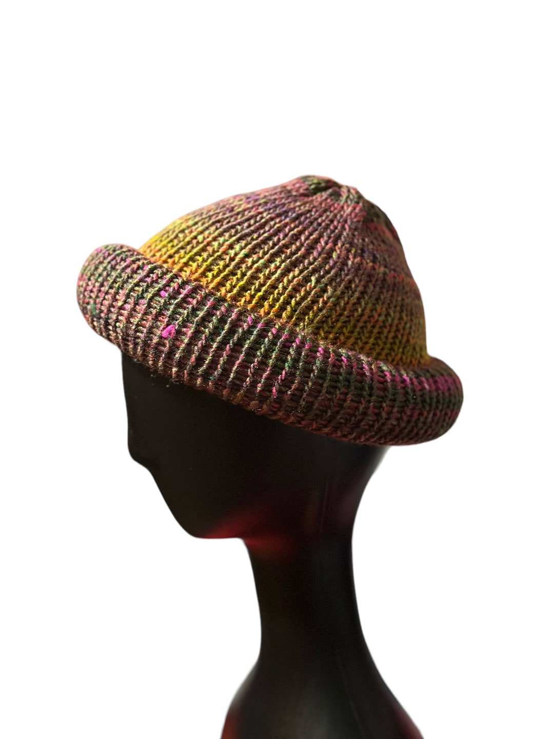 Sun Setting Reversible Roll up Docker Cap, Rolled Kufi, Fisherman Hat ...