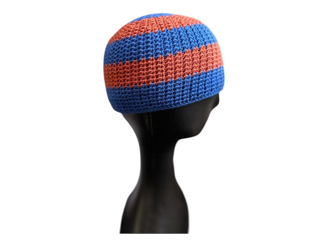 Custom Kufi Hat, Skull Cap, Knitwear, Crochet Kufi, Crochet Beanie ...