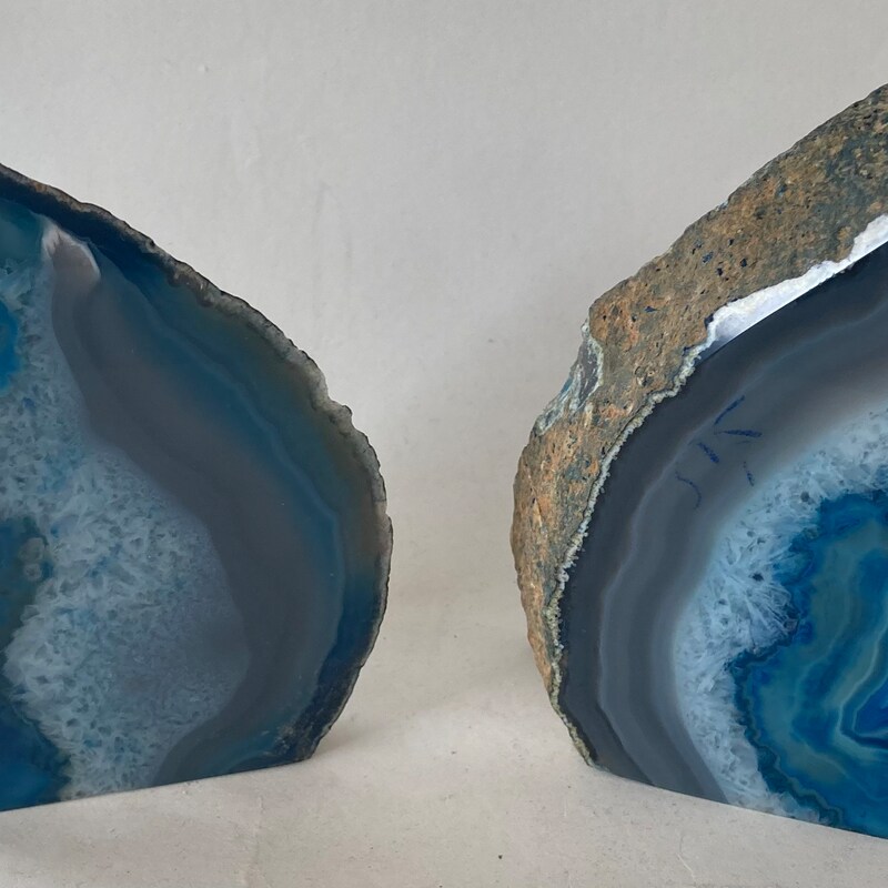 Geode Bookends - Etsy