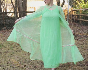 See through peignoir | Etsy
