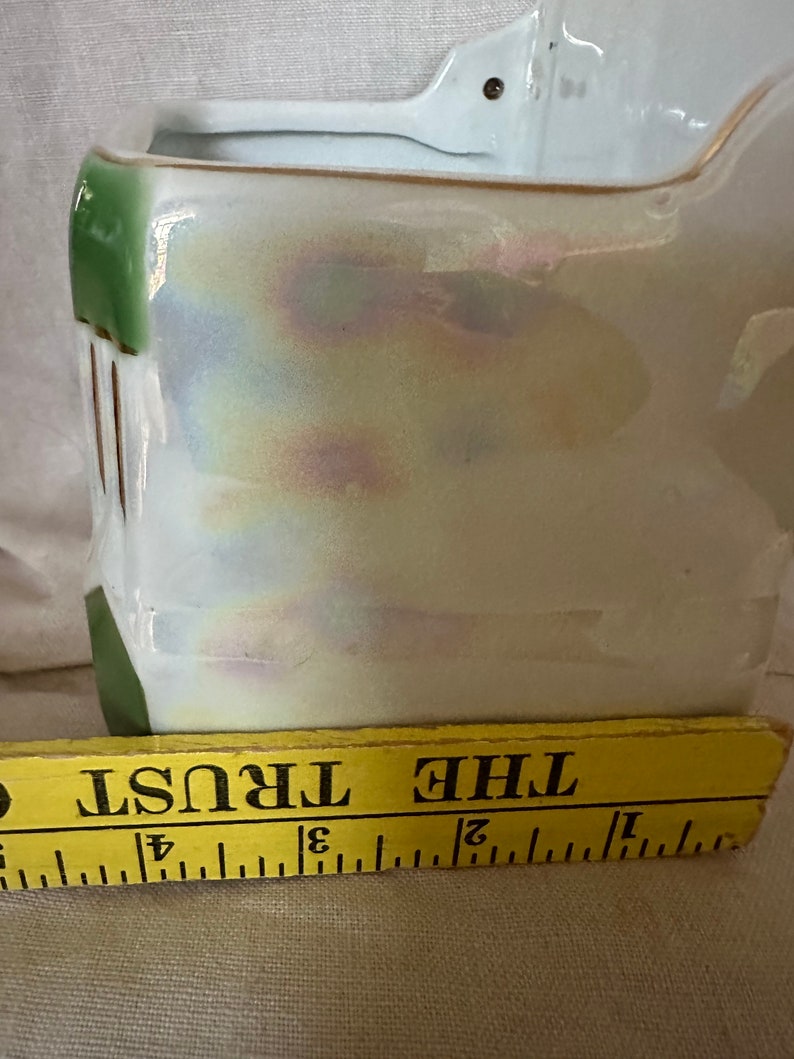 Salt Container Hanging – Victoria China – Czechoslovakia Luster Ceramic ...