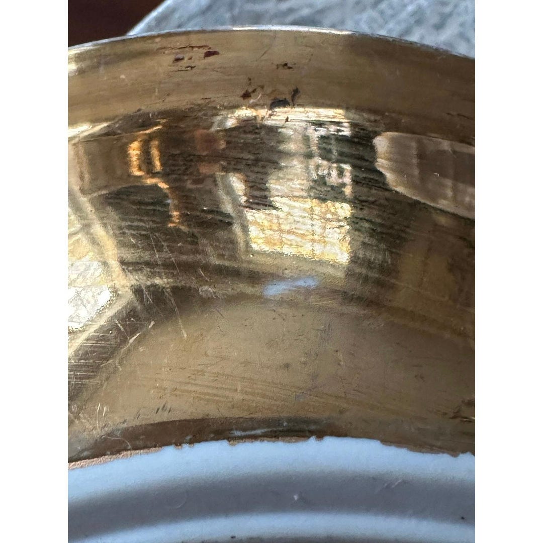Vintage Royal Worcester Fireproof Casserole Pot Shape 22, Sz 3, Golden ...