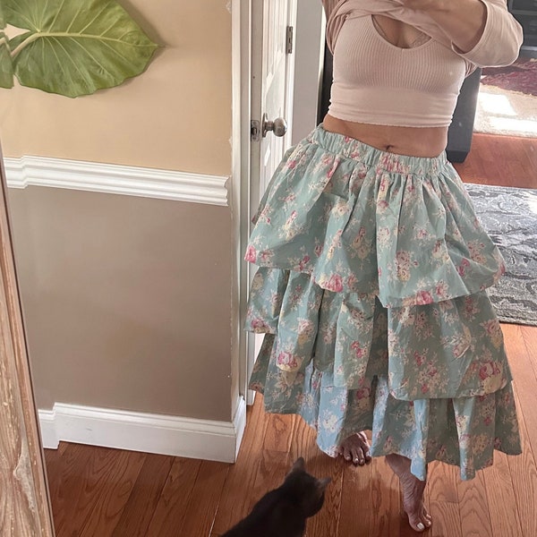 Layered Skirt - Etsy