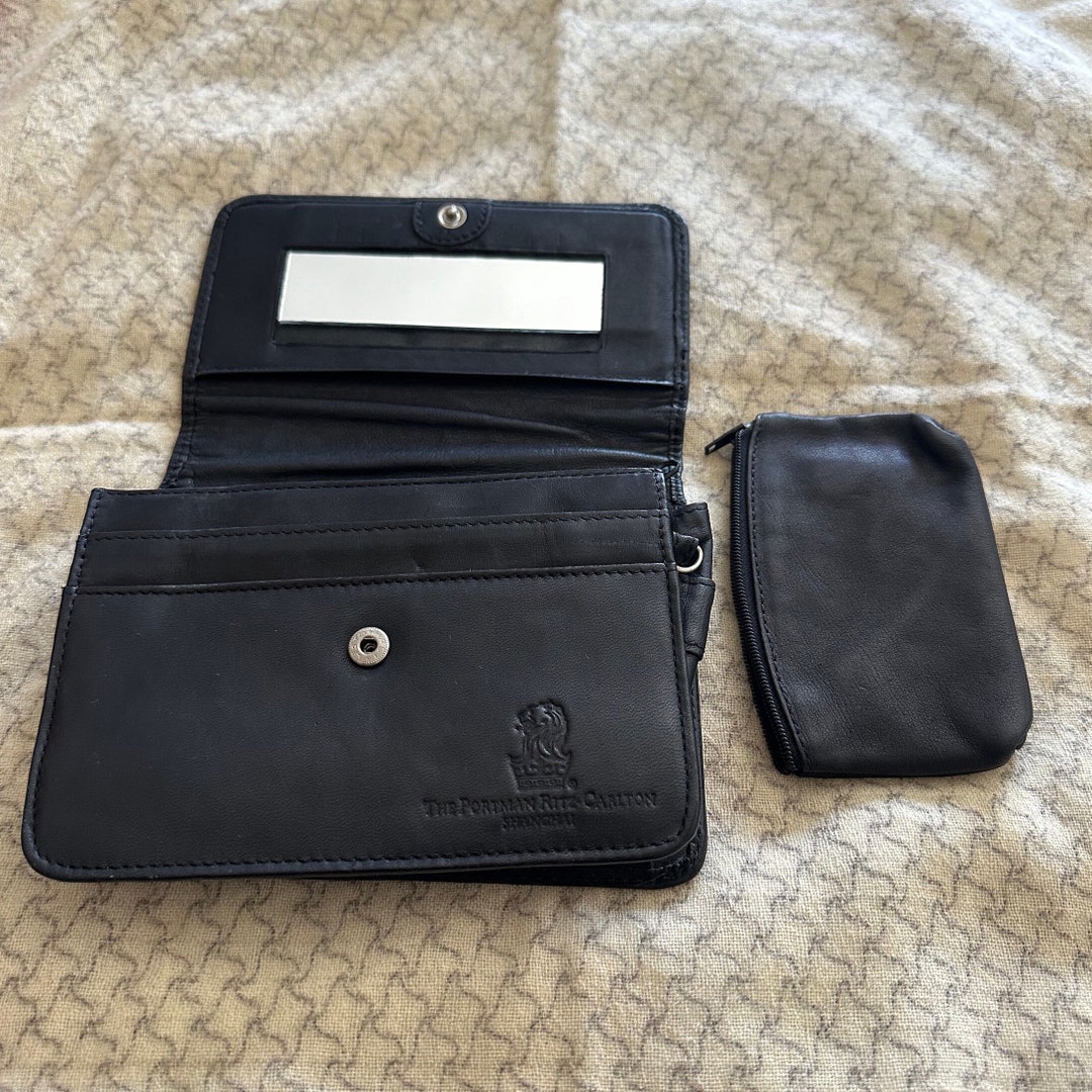 Vintage Portman Ritz-carlton Shanghai Leather Belt Bag Holder Wallet ...