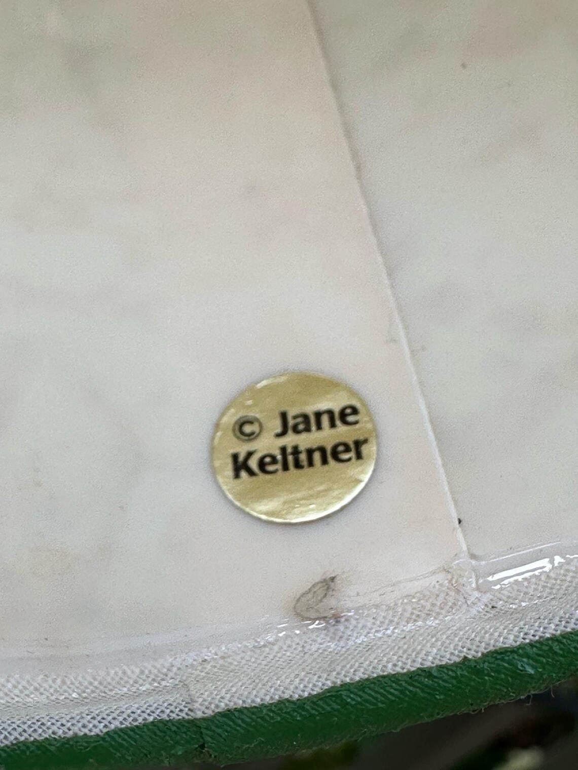 Vintage Jane Keltner Paper Lamp Shade Chandelier Small Floral Country ...