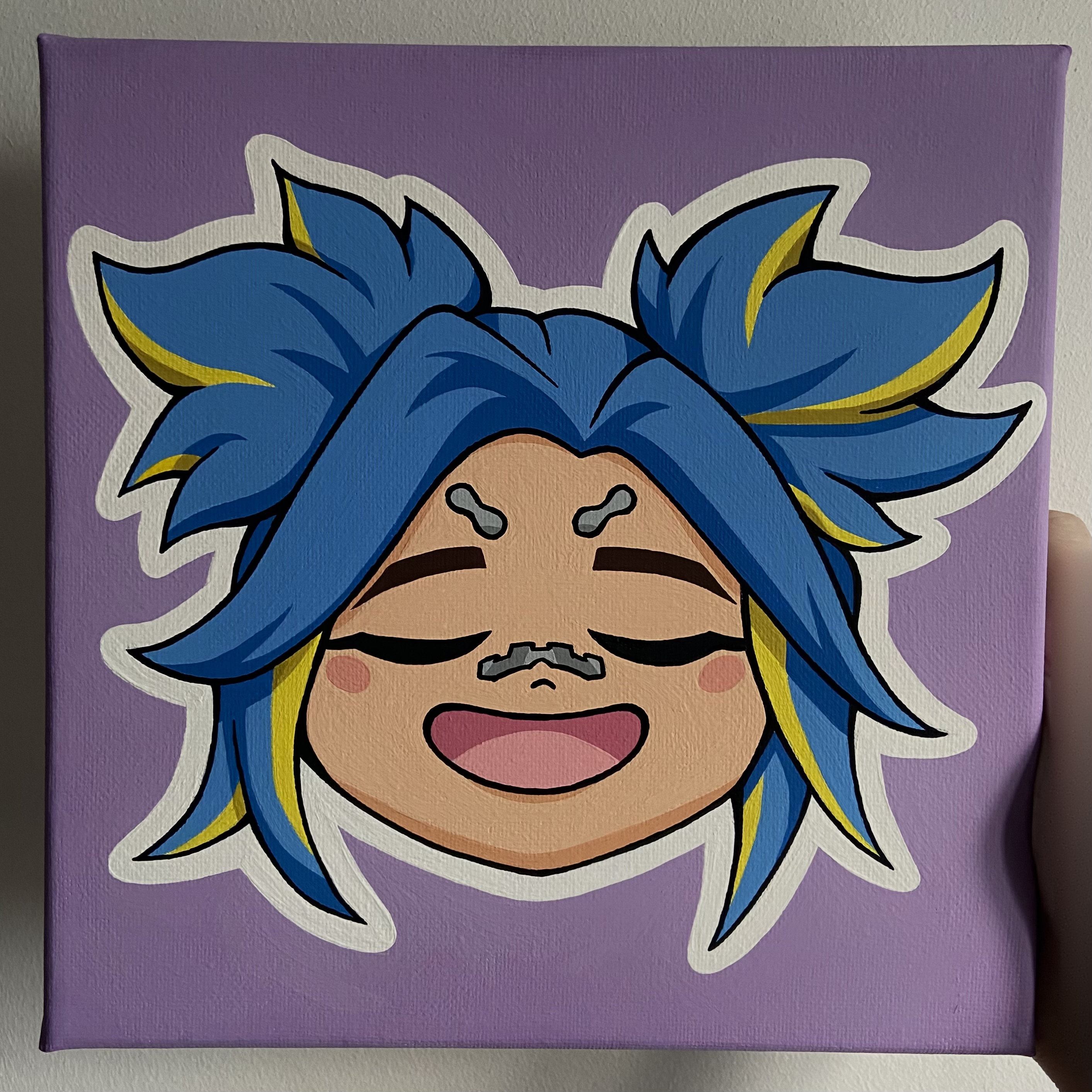 NEON VALORANT PAINTING - Etsy