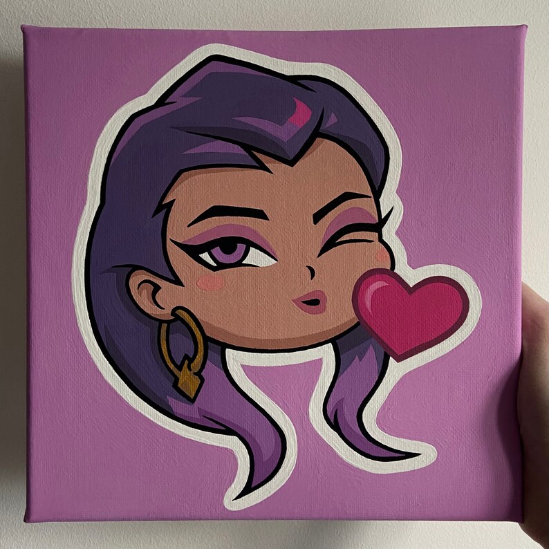 REYNA VALORANT PAINTING - Etsy