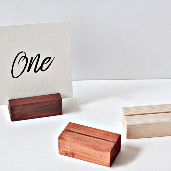 Wood Table Number - Etsy