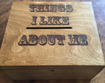 Motivational box | Etsy