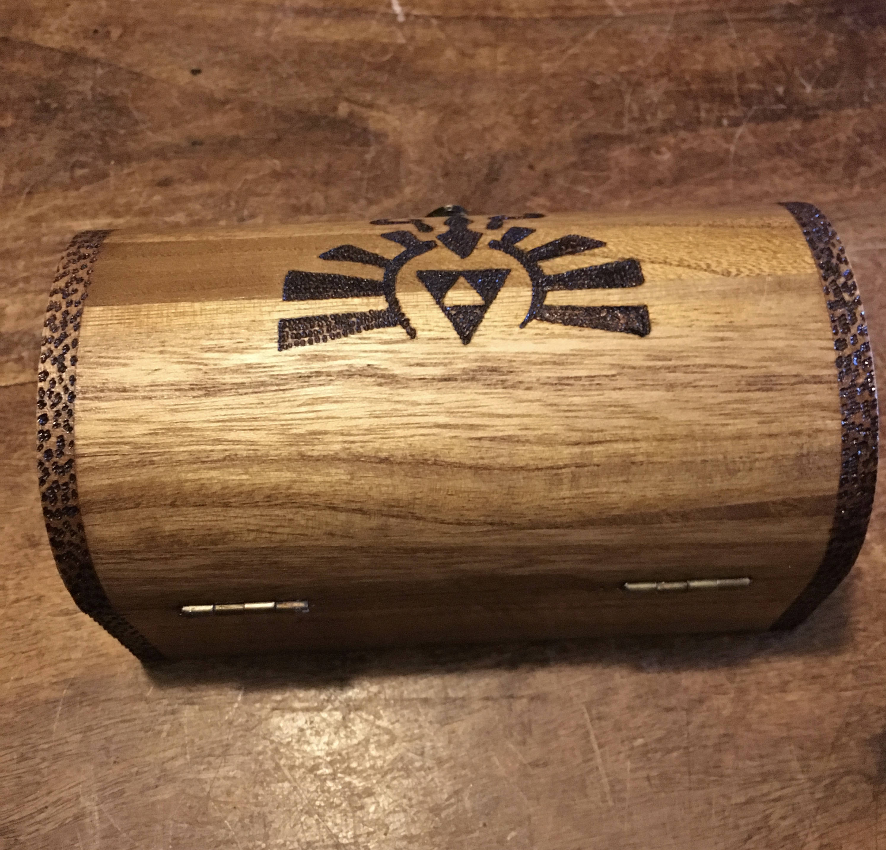 Legend of Zelda Inspired Wooden Chest With Drop Latch - Etsy Canada
