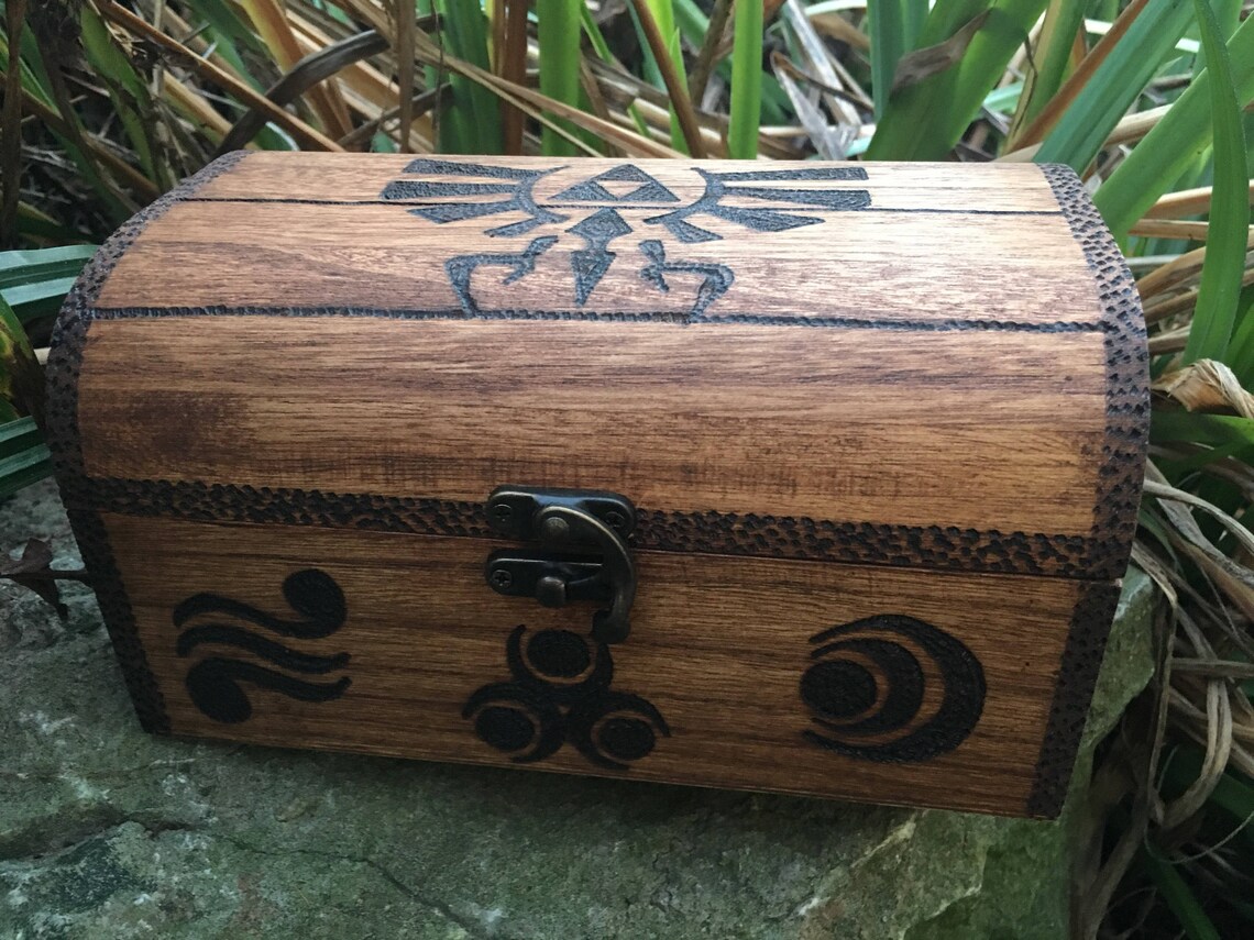 Zelda Legend of Zelda Zelda Chest Zelda Gift Goddess | Etsy UK