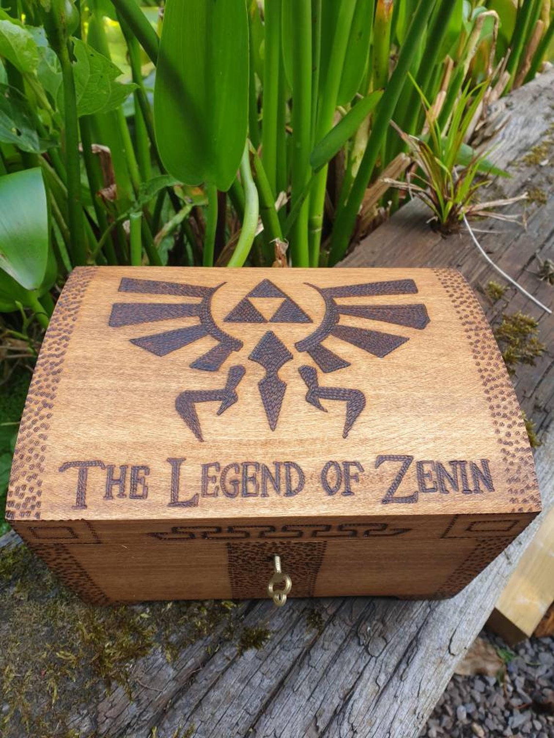 Legend of Zelda Inspired Lockable Keepsake Box for Zelda Fan | Etsy