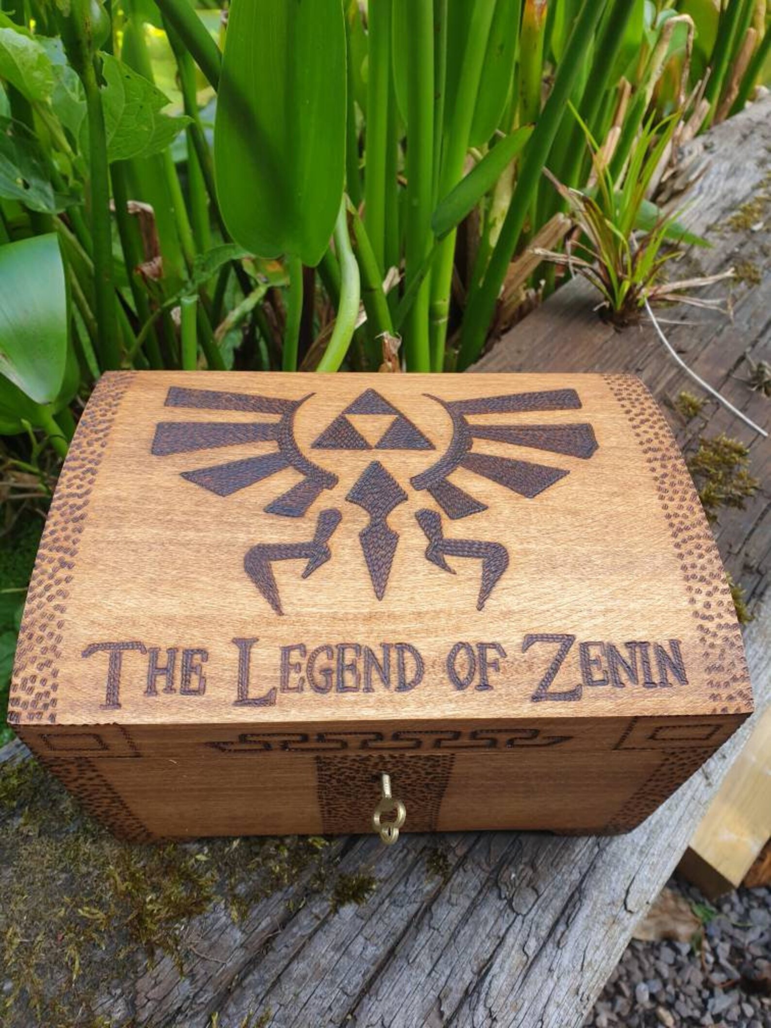 Legend of Zelda Inspired Lockable Keepsake Box for Zelda Fan | Etsy