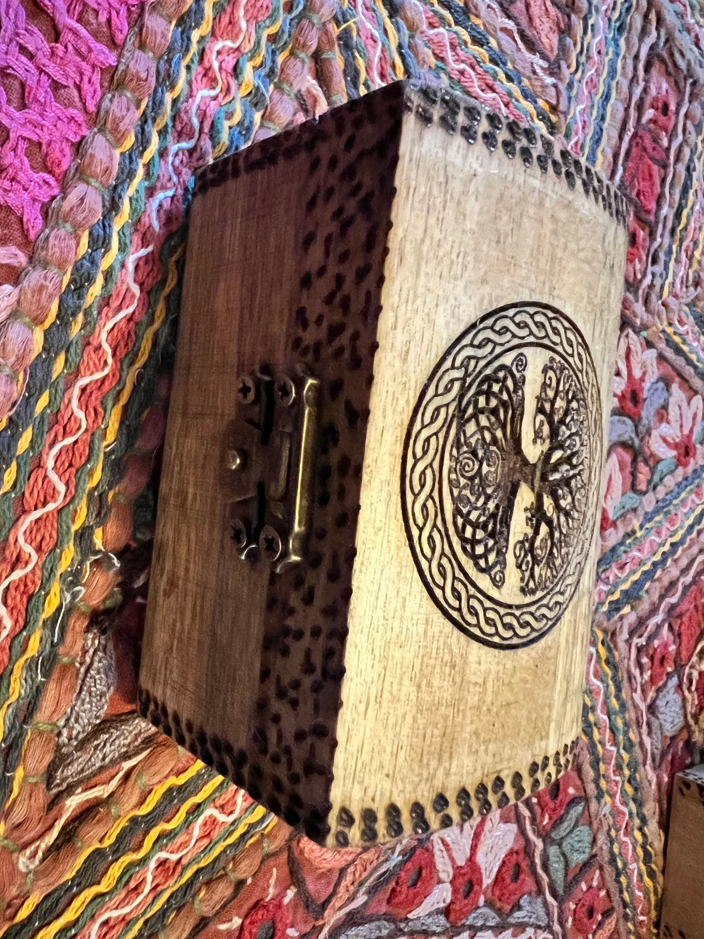 Cute Tree of Life Box Small Wooden Box Would Make a Good Ring - Etsy UK