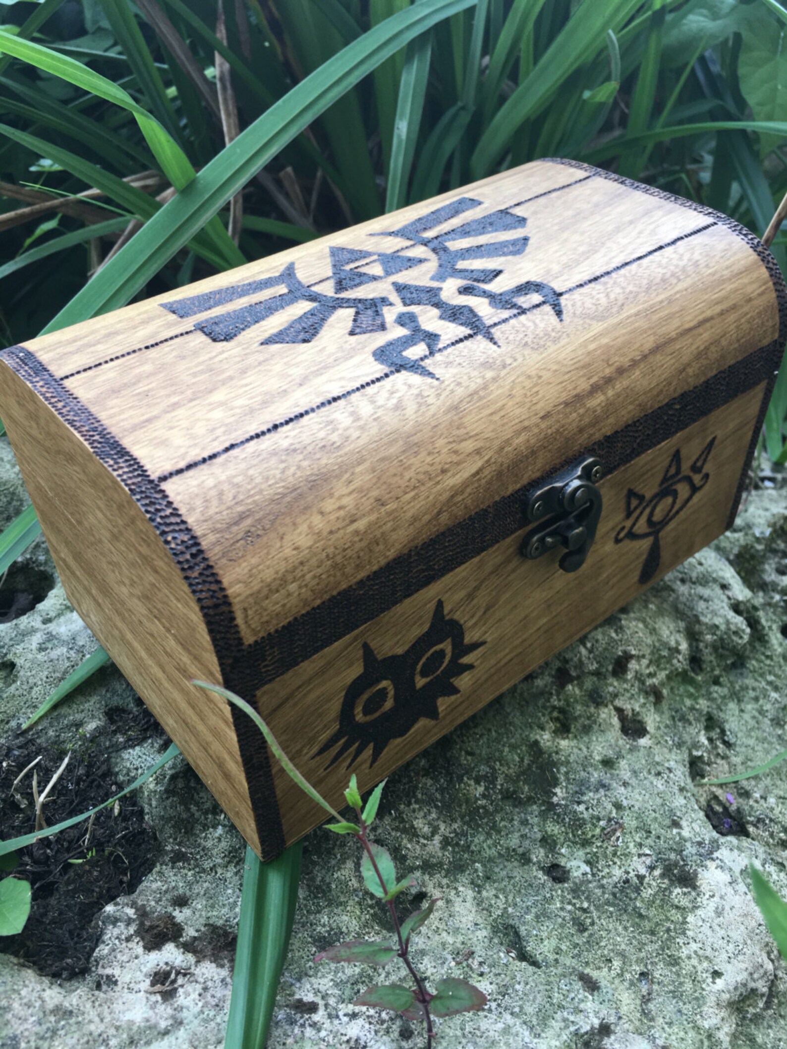 Legend of Zelda Inspired Wooden Chest Zelda Chest Treasure | Etsy