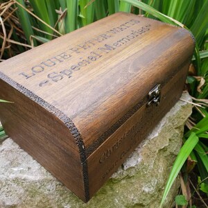 Memory Keepsake Time Capsule Baptism Anniversary Memorial - Etsy UK