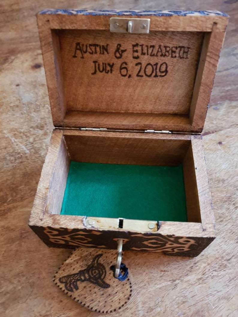 Legend of Zelda Boss Key Keepsake Wooden Chest With Optional | Etsy