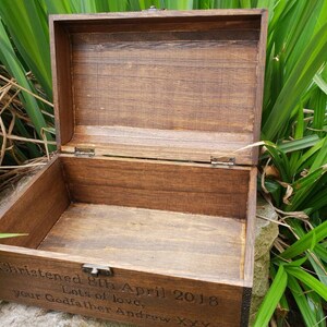 Memory Keepsake Time Capsule Baptism Anniversary Memorial - Etsy UK