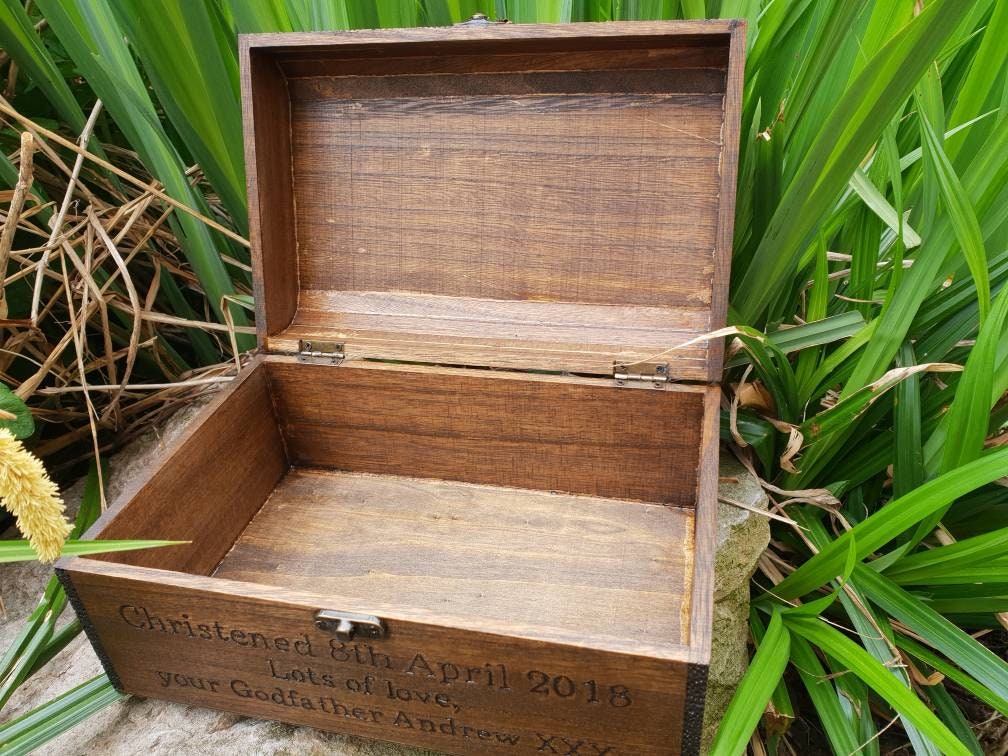 Memory Keepsake Time Capsule Baptism Anniversary Memorial | Etsy UK