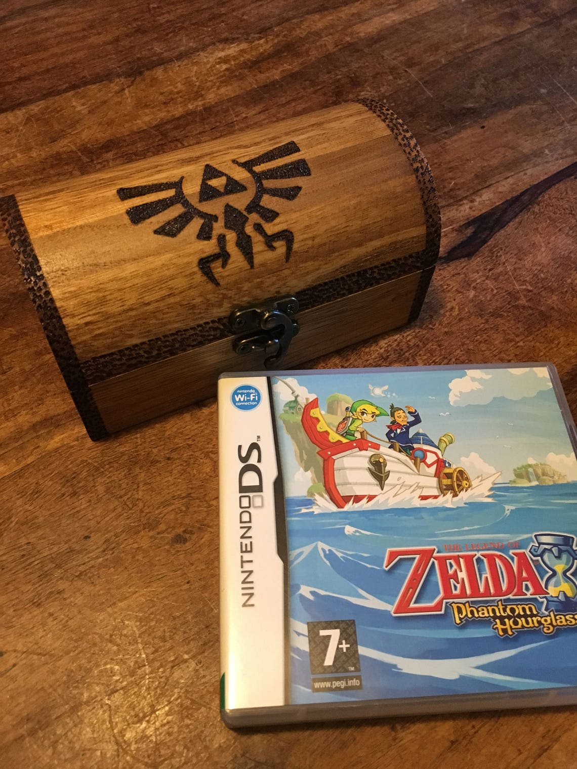 Legend of Zelda Inspired Wooden Chest With Drop Latch With | Etsy UK