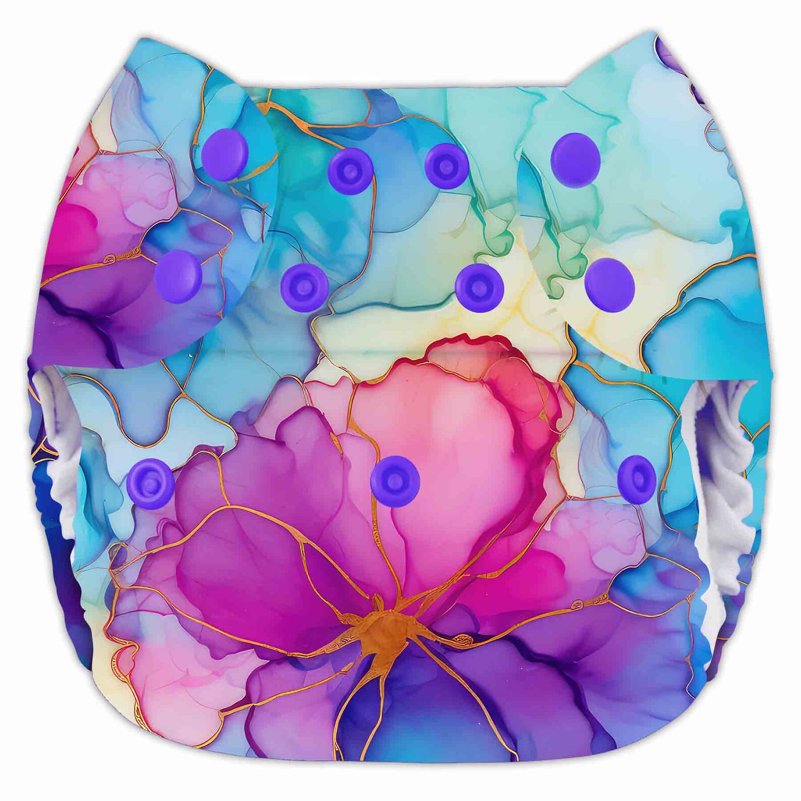 Watercolor Floral PUL - Etsy