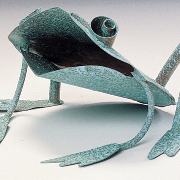Copper Frog - Etsy
