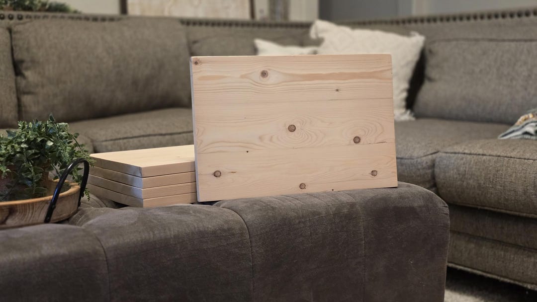 Pine Wood Craft Boards - 5 Pack (10.5x16) | DIY Sign Blanks, Project ...