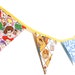 Woodland Animal Bunting, Cute Nature Fabric Flags, Forest Creatures ...