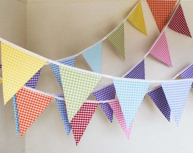 FunkyFlagsBunting | Etsy