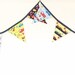 Vehicle Themed Bunting, Racing Cars Trucks Fabric Flags, Fire Engine ...