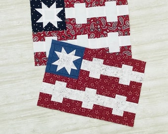 Flag Quilt Pattern - Etsy