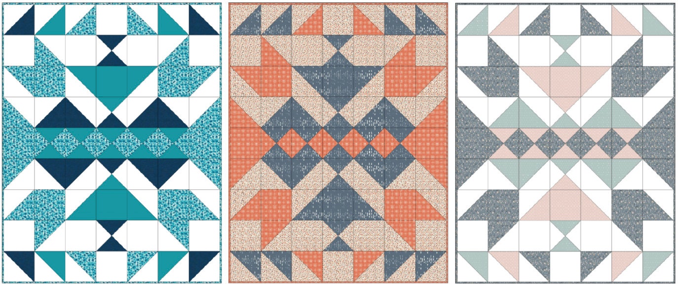 Sandy Ridge Quilt Pattern-pdf Digital Download Quilt Pattern | Etsy