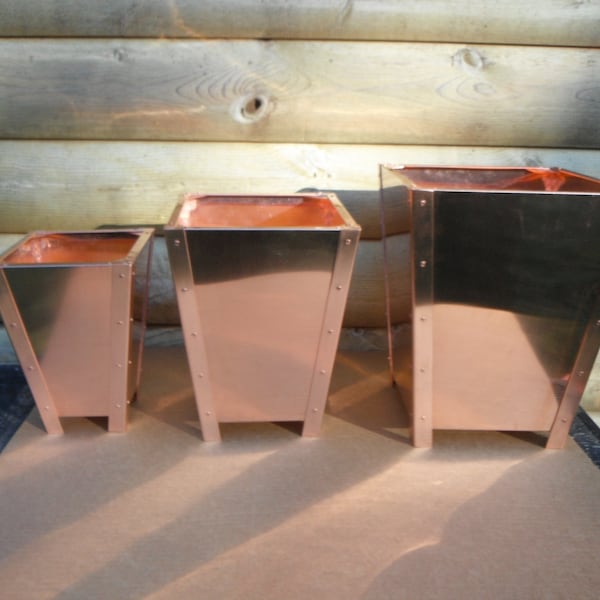 Copper Planter - Etsy