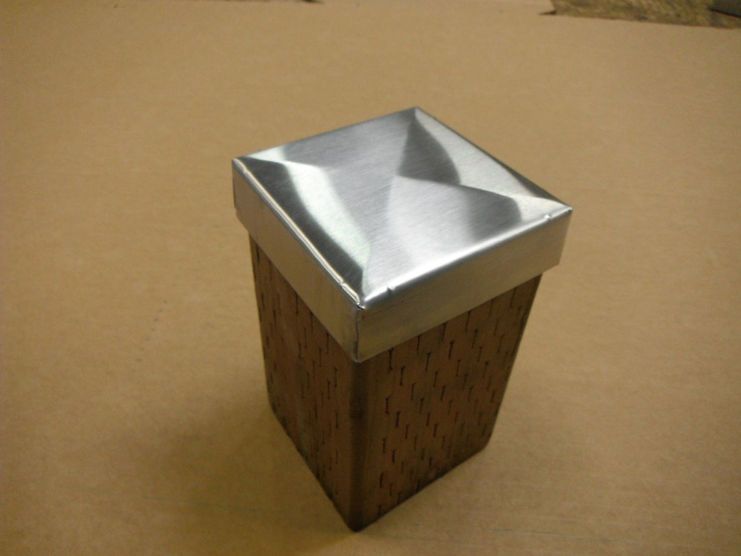 Solid Stainless Steel Post Caps - Etsy