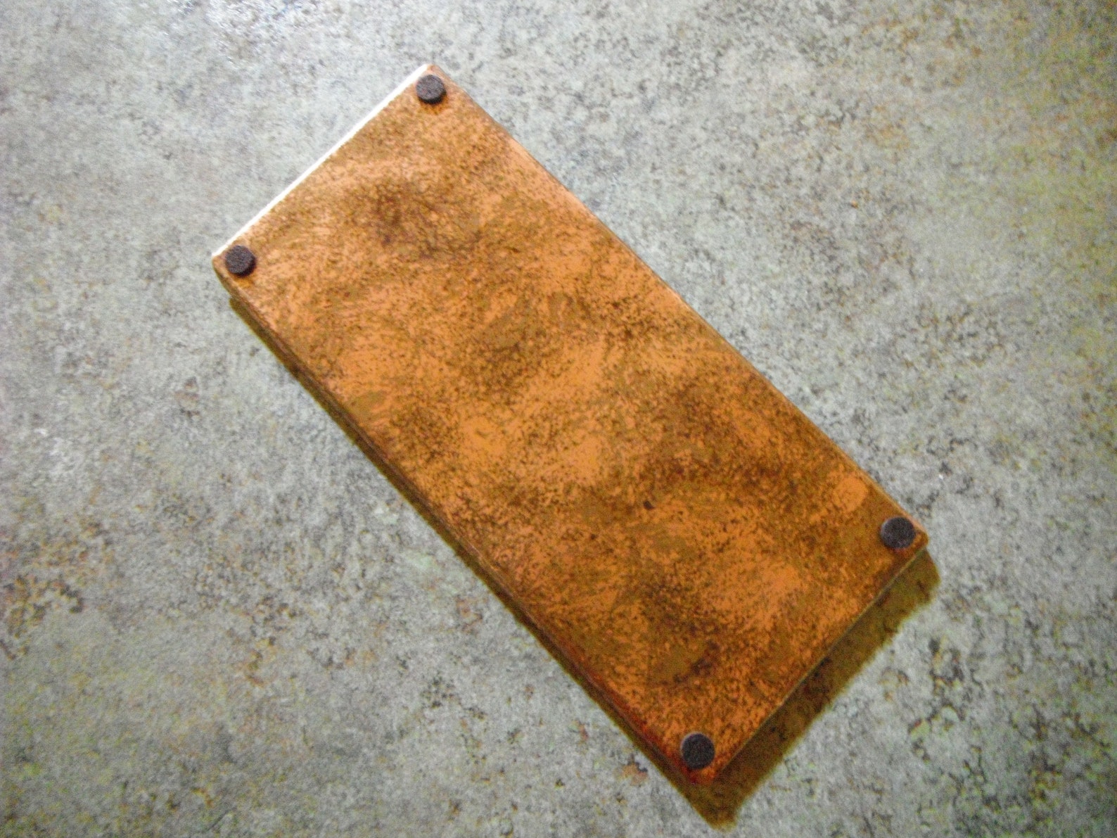 Copper Check Presenter - Etsy