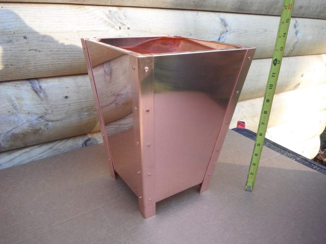 Copper Planters 3 Pack Small Medium & Large - Etsy