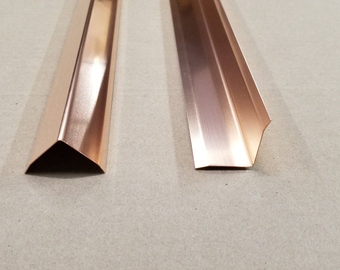Solid Copper Corner Trim - Etsy UK