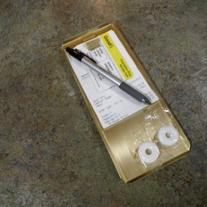 Brass Check Presenter - Etsy