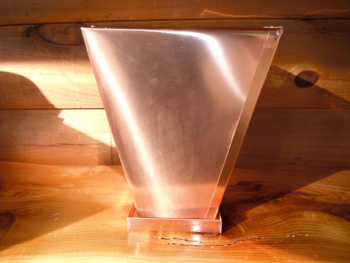 3 Copper Planters | Etsy