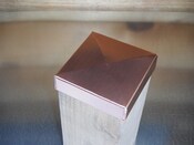 4x4 Post Caps 3.5 Black New England Post Cap Made in USA With A 10 Year ...