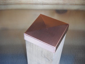 4x4 Post Caps 3.5 Black New England Post Cap Made in USA With A 10 Year ...