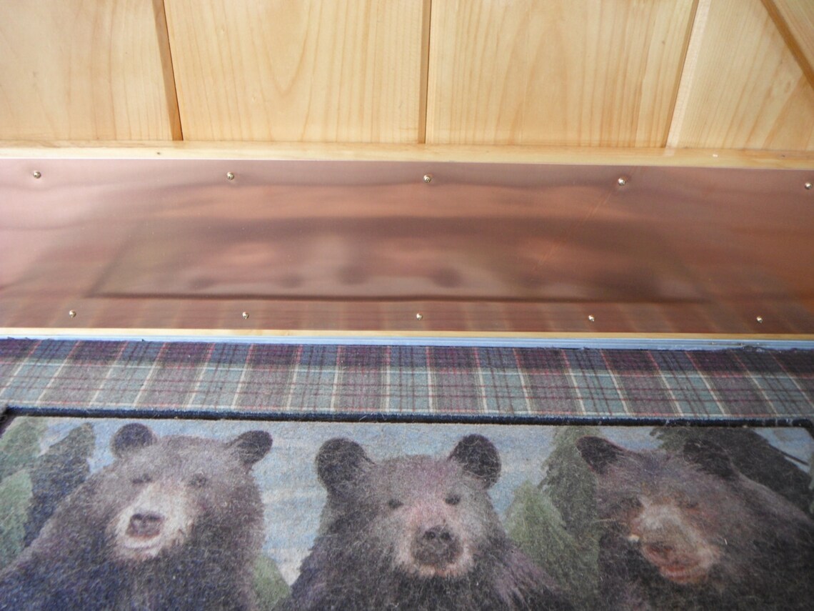 Solid Copper Kick Plate FREE SHIPPING - Etsy