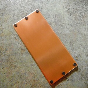 Copper Check Presenter - Etsy