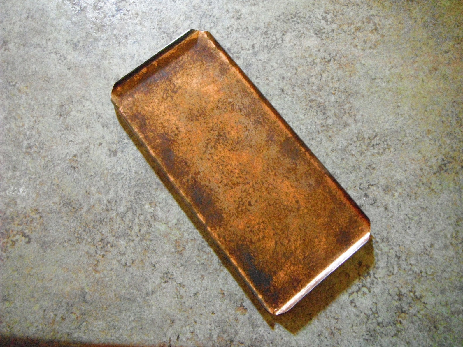 Copper Check Presenter - Etsy