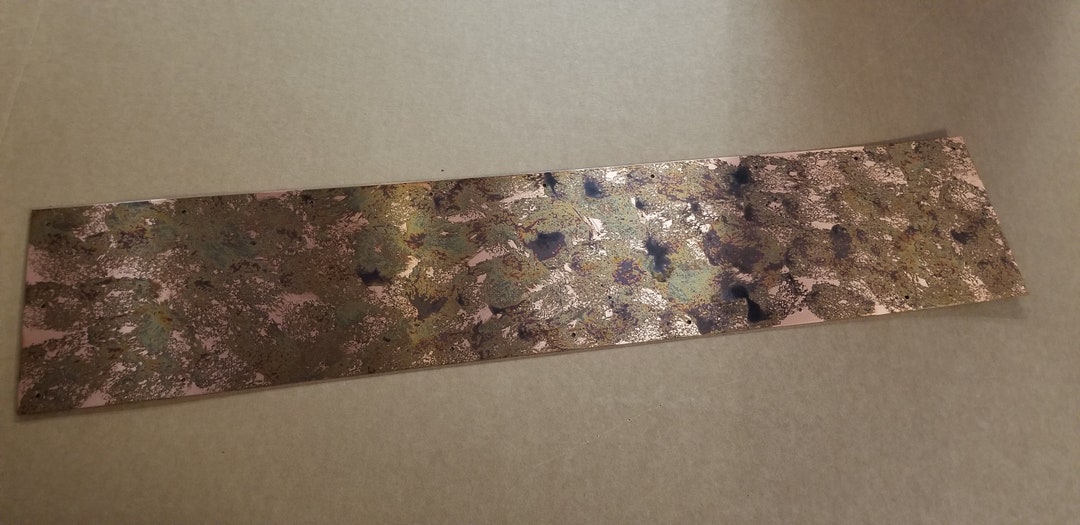 Solid Copper Kick Plate With Patina (FREE SHIPPING) - Etsy